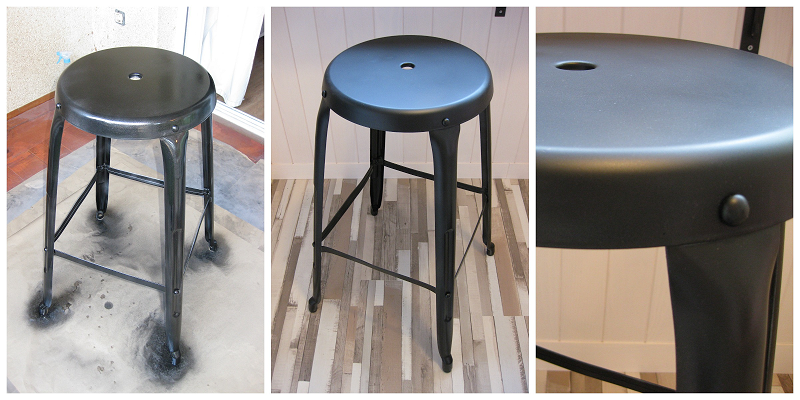 Painted Metal Stool - Pintyplus